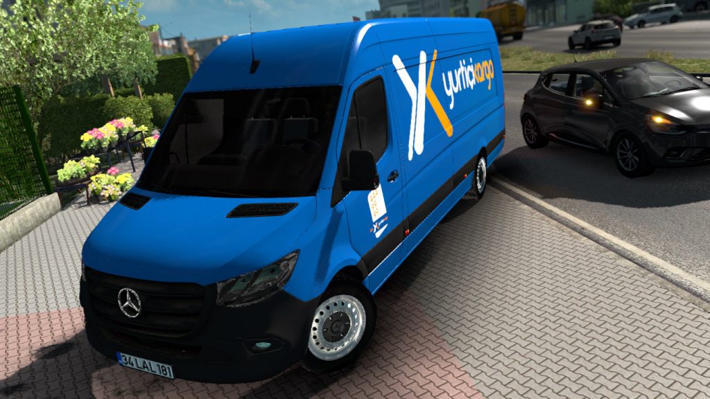 ETS 2 / ATS - Mercedes-Benz Sprinter 2021 for 1.44 | trzpro mods
