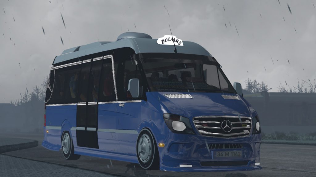 ETS 2 Mercedes-Benz Sprinter 2017 Dolmuş Mod for 1.54 | trzpro mods