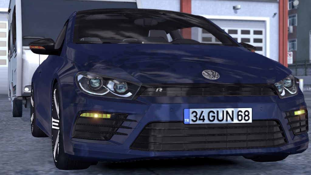 ETS 2 Volkswagen Scirocco Mod for 1.44 and 1.45 | trzpro mods