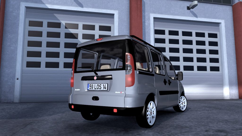 ETS 2 Fiat Doblo D2 Mod for 1.44 and 1.45 | trzpro mods