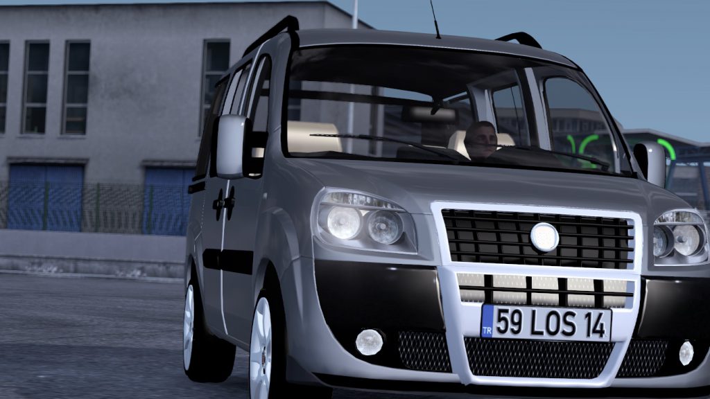 ETS 2 Fiat Doblo D2 Mod for 1.44 and 1.45 | trzpro mods
