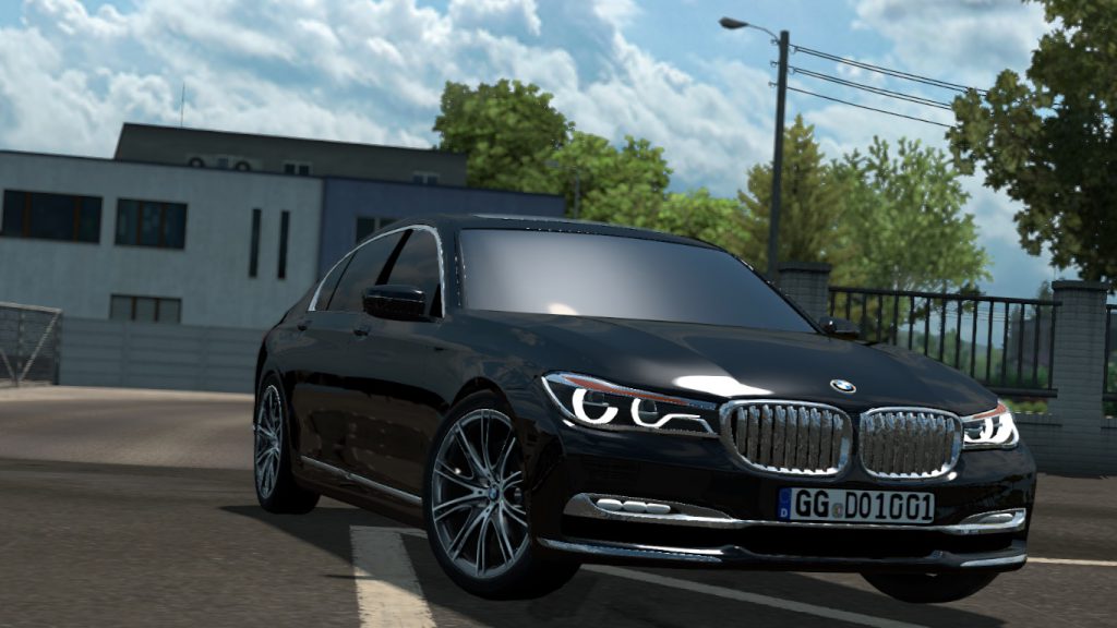 ETS 2 BMW 750Ld Mod for 1.44 and 1.45 | trzpro mods