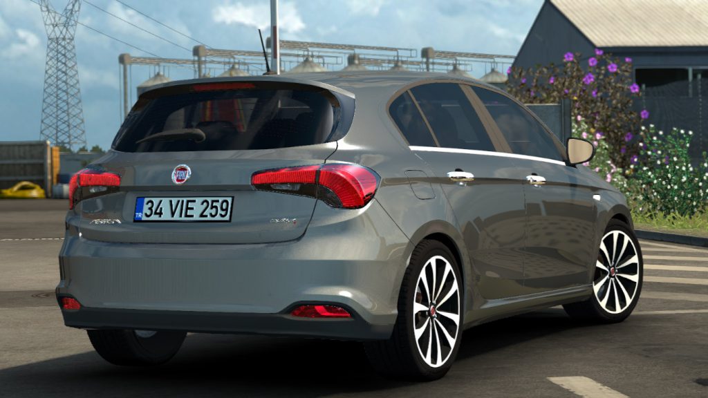 ETS 2 Fiat Egea / Tipo Mod for 1.44 and 1.45 | trzpro mods