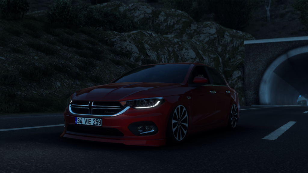 ETS 2 Fiat Egea / Tipo Mod for 1.44 and 1.45 | trzpro mods