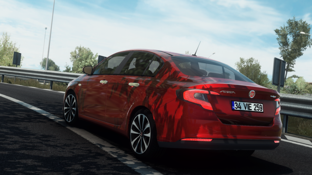 ETS 2 Fiat Egea / Tipo Mod for 1.44 and 1.45 | trzpro mods
