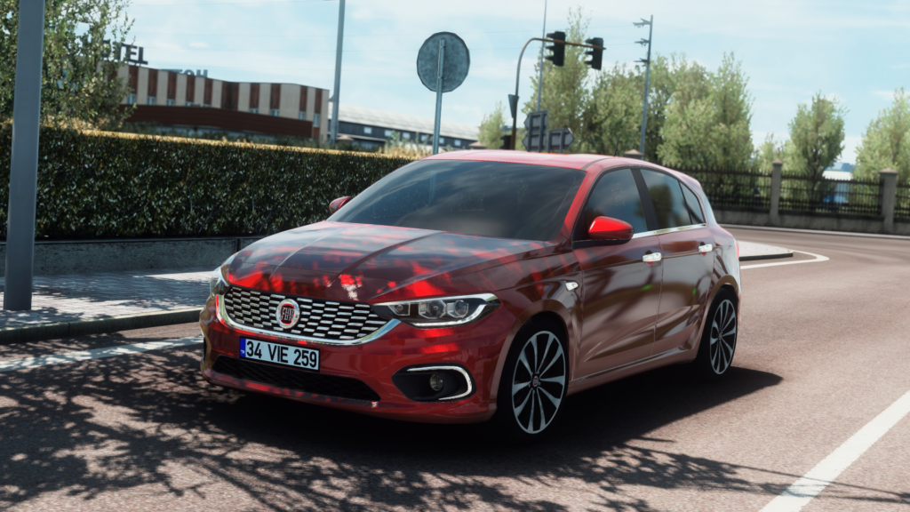 ETS 2 Fiat Egea / Tipo Mod for 1.44 and 1.45 | trzpro mods