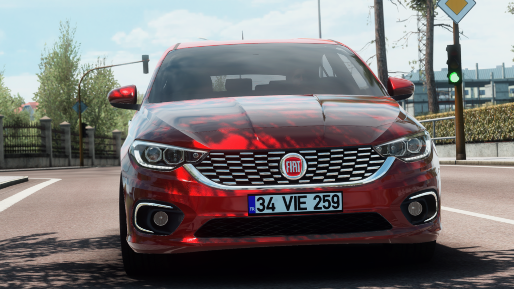 ETS 2 Fiat Egea / Tipo Mod for 1.44 and 1.45 | trzpro mods