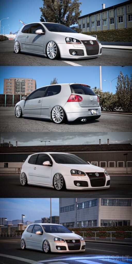 ETS 2 Golf 5 Mod for 1.44 and 1.45 | trzpro mods