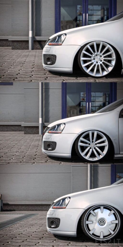 ETS 2 Golf 5 Mod for 1.44 and 1.45 | trzpro mods