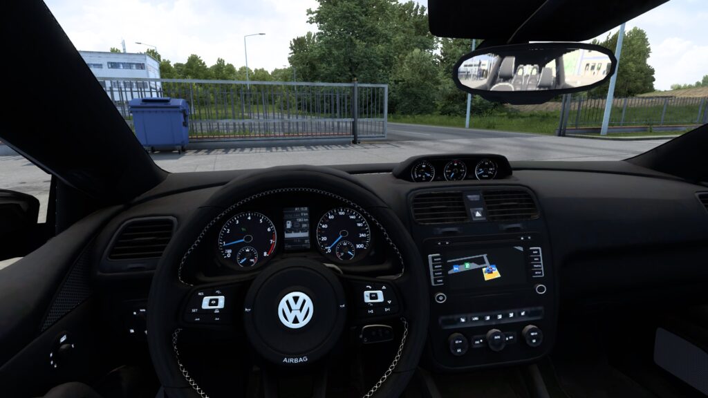ETS 2 Volkswagen Scirocco Mod for 1.44 and 1.45 | trzpro mods