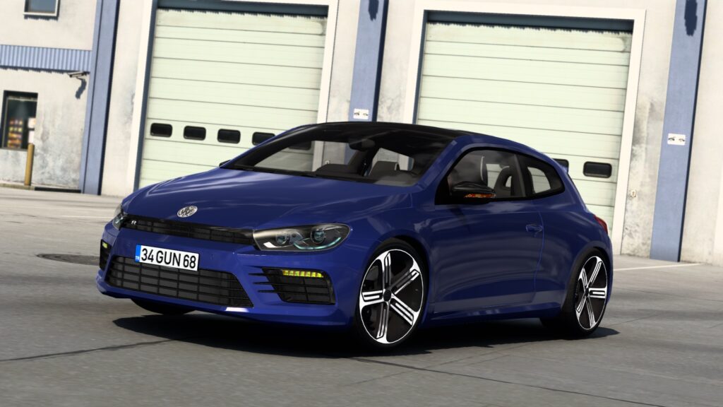ETS 2 Volkswagen Scirocco Mod for 1.44 and 1.45 | trzpro mods
