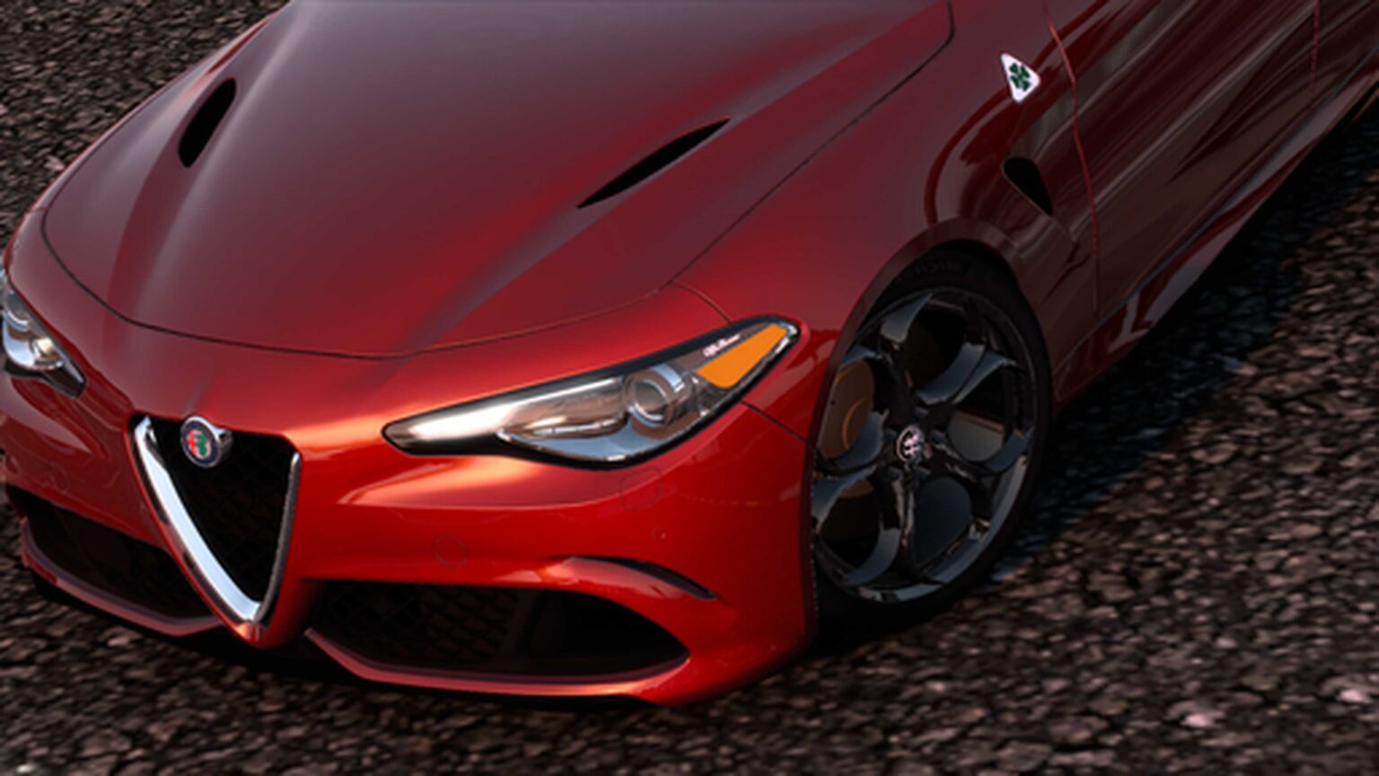 ETS 2 Alfa Romeo Giulia Mod for 1.57 | trzpro mods