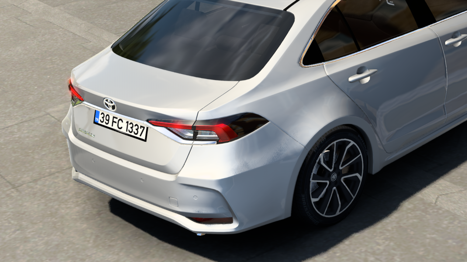 ETS 2 Toyota Corolla 2020 Mod for 1.57 | trzpro mods